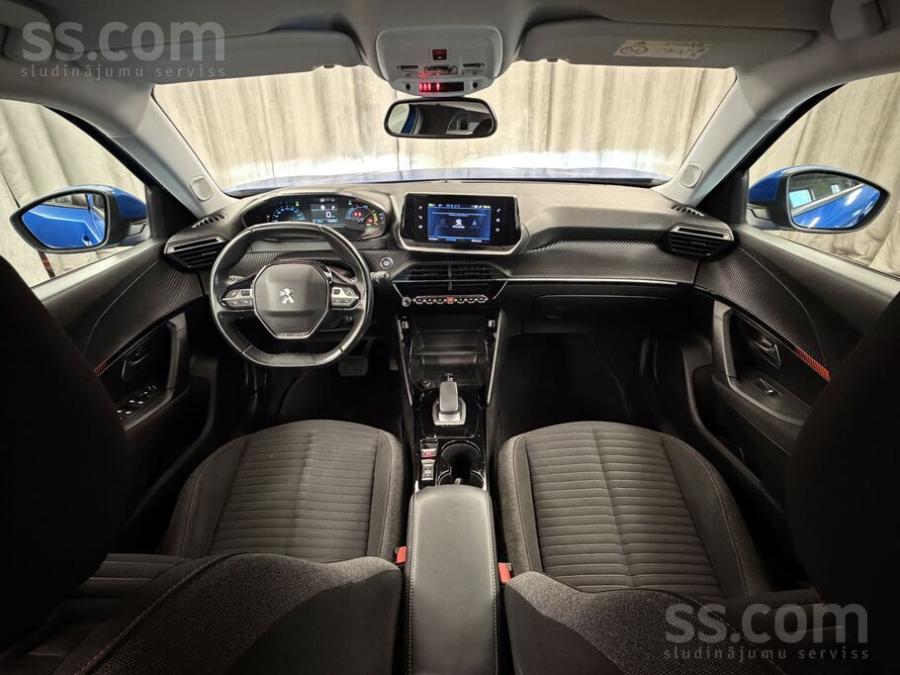 Blue Peugeot 2008 2021 in Riga, with an engine capacity of 1.20 L and mileage of 111 thousand km for 16490 €, photo 12 on AUTOMOTO.COM.LV