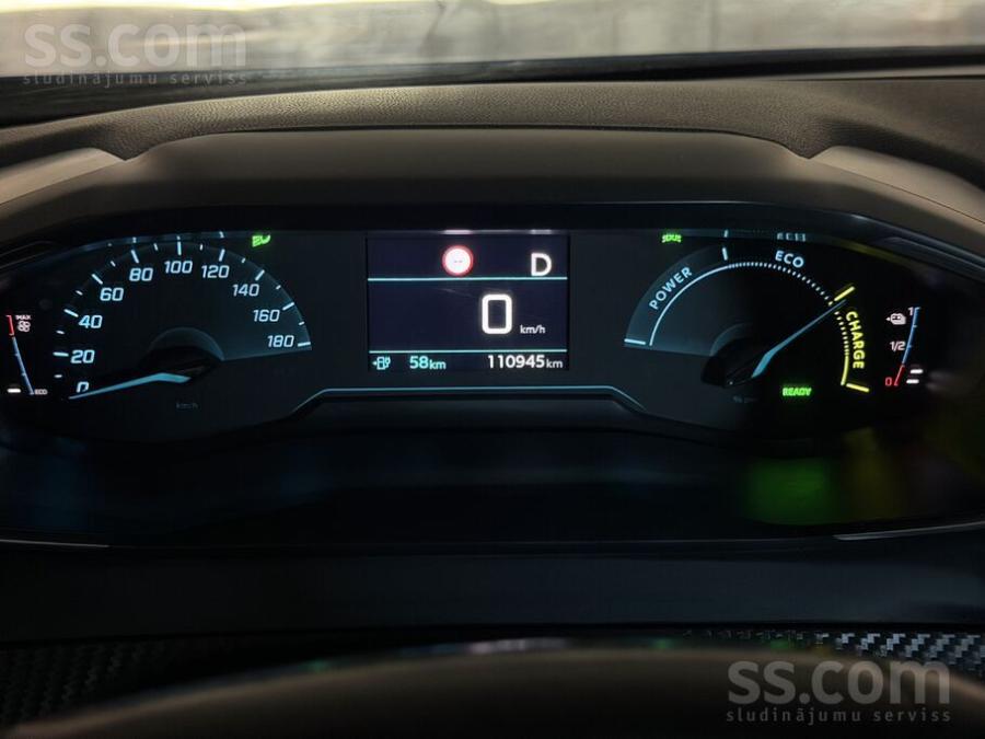 Blue Peugeot 2008 2021 in Riga, with an engine capacity of 1.20 L and mileage of 111 thousand km for 16490 €, photo 35 on AUTOMOTO.COM.LV