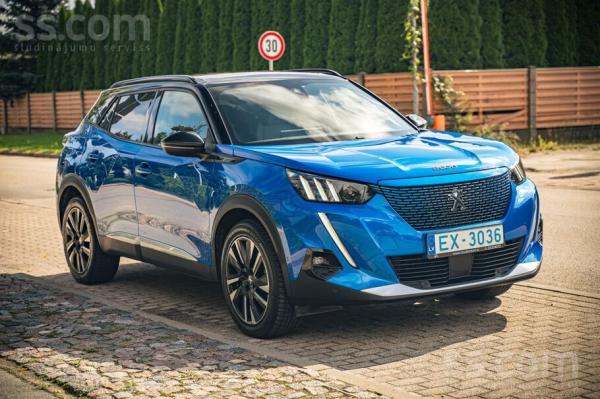 Zils Peugeot 2008 2021 Rīga, ar dzinēja tilpumu 0.00 L un nobraukumu 97 tūkst. km par 16990 €, foto 4 vietnē AUTOMOTO.COM.LV