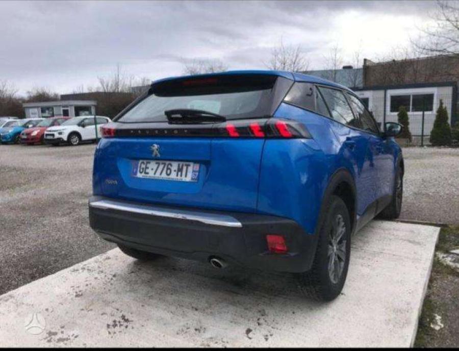 Zils Peugeot 2008 2022 Viļņa, ar dzinēja tilpumu 1.50 L un nobraukumu 149 tūkst. km par 11000 €, foto 2 vietnē AUTOMOTO.COM.LV