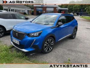 Zils Peugeot 2008 2022 Viļņa, ar dzinēja tilpumu 1.20 L un nobraukumu 108 tūkst. km par 14500 €, foto  vietnē AUTOMOTO.COM.LV