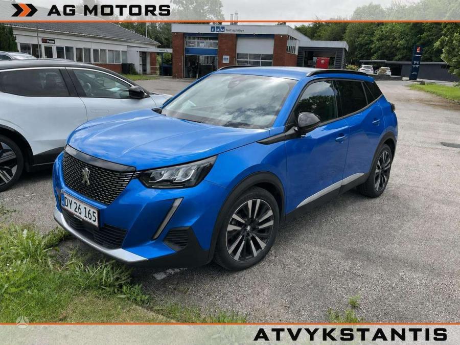 Zils Peugeot 2008 2022 Viļņa, ar dzinēja tilpumu 1.20 L un nobraukumu 108 tūkst. km par 14500 €, foto 1 vietnē AUTOMOTO.COM.LV