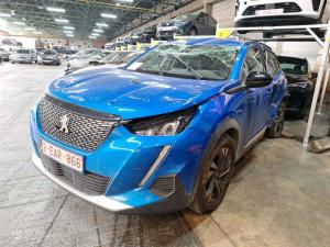 Blue Peugeot 2008 2023 in Vilnius, with an engine capacity of 1.20 L and mileage of 89 thousand km for 6750 €, photo  on AUTOMOTO.COM.LV