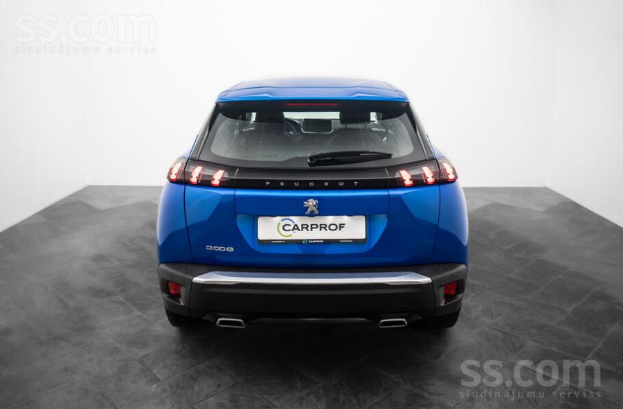 Zils Peugeot 2008 2020 Tallina, ar dzinēja tilpumu 1.20 L un nobraukumu 88 tūkst. km par 12999 €, foto 5 vietnē AUTOMOTO.COM.LV