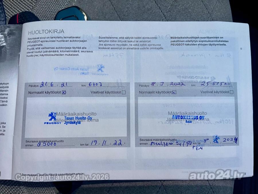 Синий Пежо 2008 2020 в Таллин, объемом двигателя 0.00 л и пробегом 112 тыс. км за 13500 €, фото 11 на AUTOMOTO.COM.LV