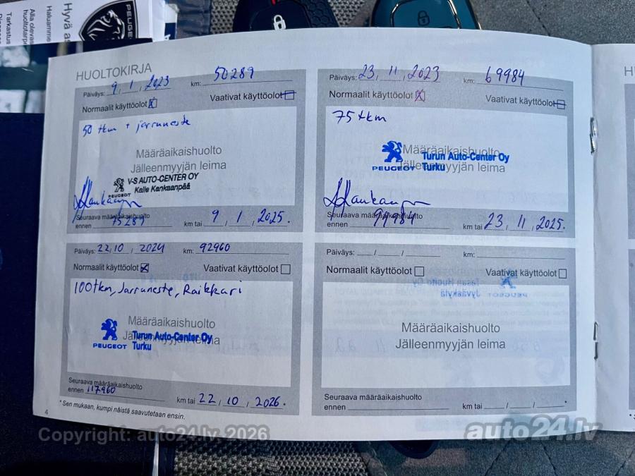Синий Пежо 2008 2020 в Таллин, объемом двигателя 0.00 л и пробегом 112 тыс. км за 13500 €, фото 12 на AUTOMOTO.COM.LV