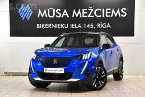 Zils Peugeot 2008 2020 Rīga, ar dzinēja tilpumu 1.20 L un nobraukumu 66 tūkst. km par 18990 €, foto  vietnē AUTOMOTO.COM.LV