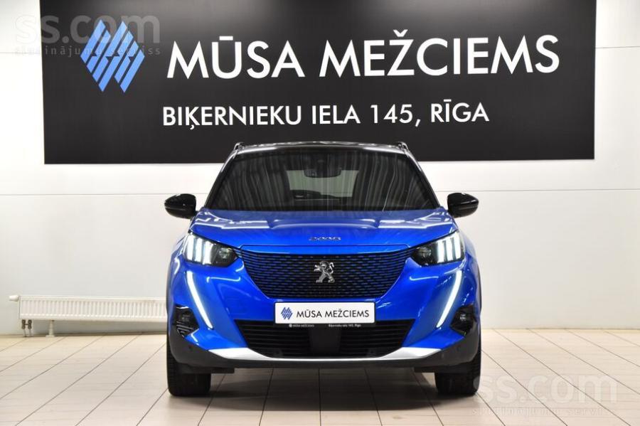 Zils Peugeot 2008 2020 Rīga, ar dzinēja tilpumu 1.20 L un nobraukumu 66 tūkst. km par 18990 €, foto 3 vietnē AUTOMOTO.COM.LV