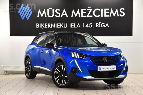 Zils Peugeot 2008 2020 Rīga, ar dzinēja tilpumu 1.20 L un nobraukumu 66 tūkst. km par 18990 €, foto 4 vietnē AUTOMOTO.COM.LV