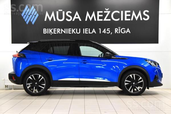 Zils Peugeot 2008 2020 Rīga, ar dzinēja tilpumu 1.20 L un nobraukumu 66 tūkst. km par 18990 €, foto 5 vietnē AUTOMOTO.COM.LV