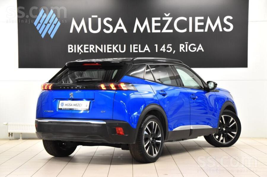 Zils Peugeot 2008 2020 Rīga, ar dzinēja tilpumu 1.20 L un nobraukumu 66 tūkst. km par 18990 €, foto 7 vietnē AUTOMOTO.COM.LV