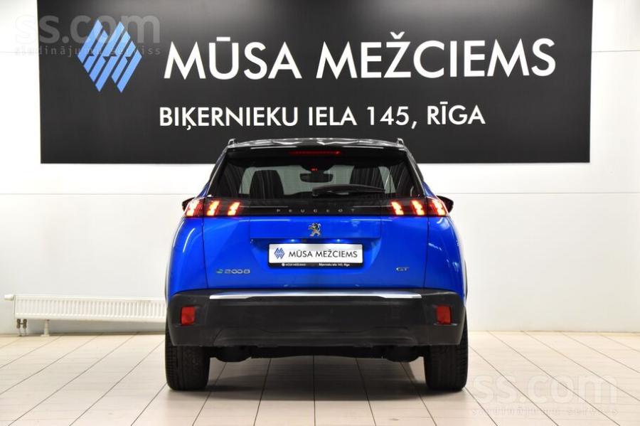Zils Peugeot 2008 2020 Rīga, ar dzinēja tilpumu 1.20 L un nobraukumu 66 tūkst. km par 18990 €, foto 8 vietnē AUTOMOTO.COM.LV