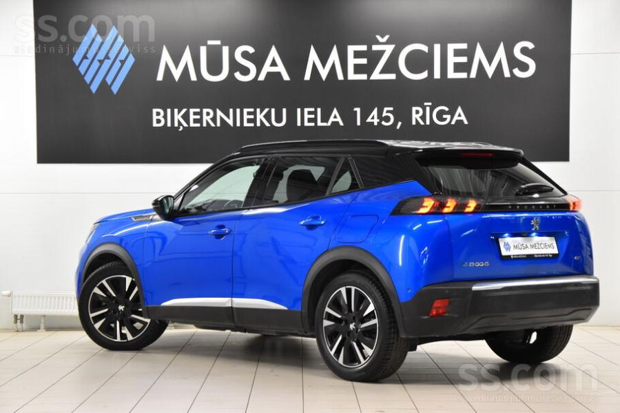Zils Peugeot 2008 2020 Rīga, ar dzinēja tilpumu 1.20 L un nobraukumu 66 tūkst. km par 18990 €, foto 9 vietnē AUTOMOTO.COM.LV
