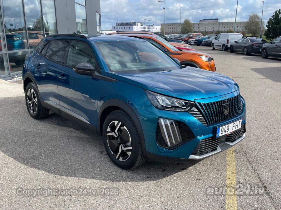 Blue Peugeot 2008 2025 in Tartu, with an engine capacity of 1.20 L and mileage of 13 thousand km for 24990 €, photo 4 on AUTOMOTO.COM.LV