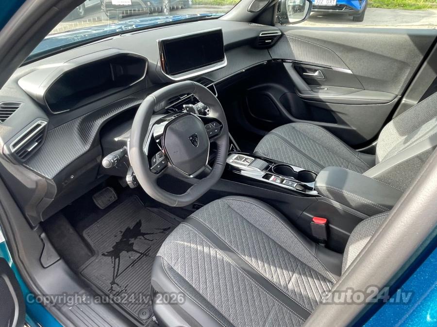 Blue Peugeot 2008 2025 in Tartu, with an engine capacity of 1.20 L and mileage of 13 thousand km for 24990 €, photo 10 on AUTOMOTO.COM.LV