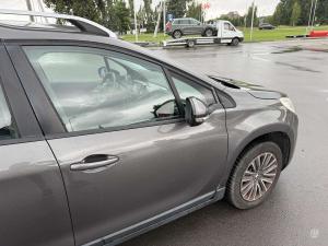 Brown Peugeot 2008 2013 in Taurage, with an engine capacity of 1.20 L and mileage of 162 thousand km for 3600 €, photo 13 on AUTOMOTO.COM.LV