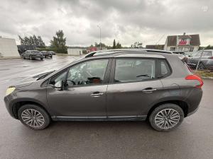 Brown Peugeot 2008 2013 in Taurage, with an engine capacity of 1.20 L and mileage of 162 thousand km for 3600 €, photo 5 on AUTOMOTO.COM.LV