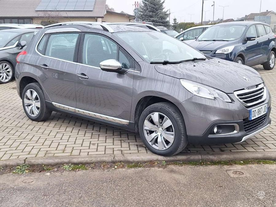 Brown Peugeot 2008 2014 in Taurage, with an engine capacity of 1.56 L and mileage of 237 thousand km for 4600 €, photo 3 on AUTOMOTO.COM.LV