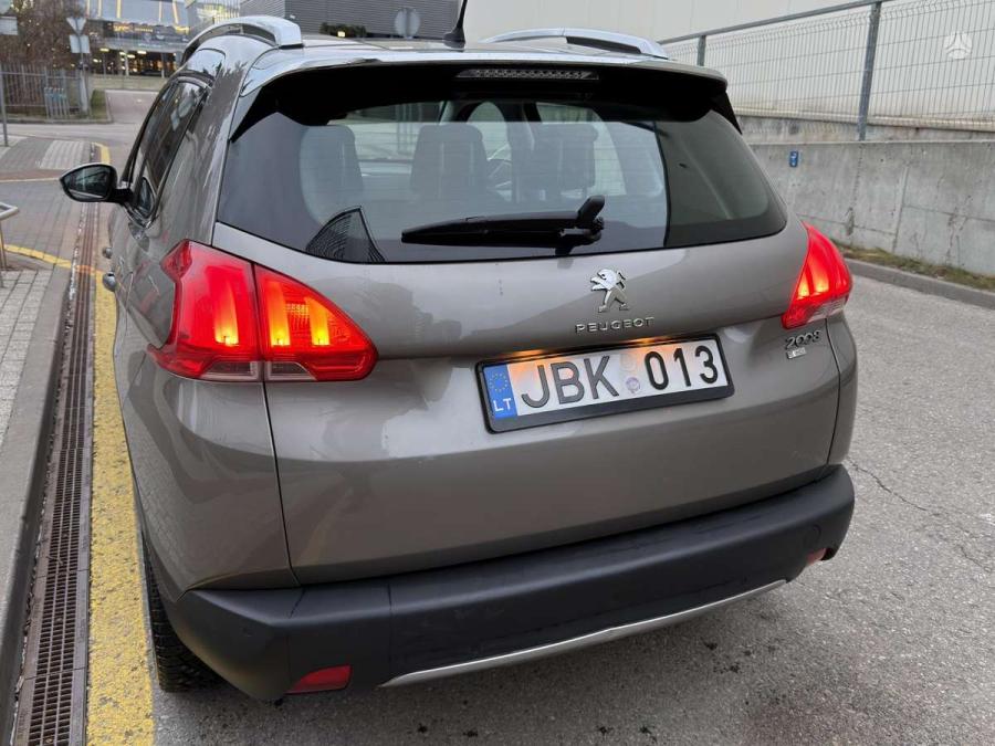 Brūns Peugeot 2008 2014 Viļņa, ar dzinēja tilpumu 1.56 L un nobraukumu 124 tūkst. km par 5500 €, foto 5 vietnē AUTOMOTO.COM.LV