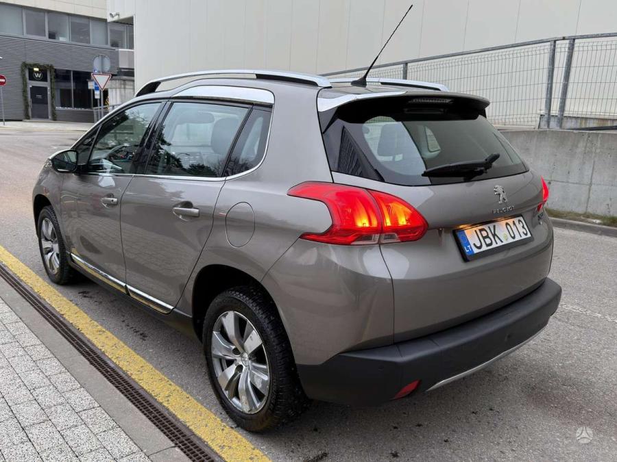 Brūns Peugeot 2008 2014 Viļņa, ar dzinēja tilpumu 1.56 L un nobraukumu 124 tūkst. km par 5500 €, foto 6 vietnē AUTOMOTO.COM.LV