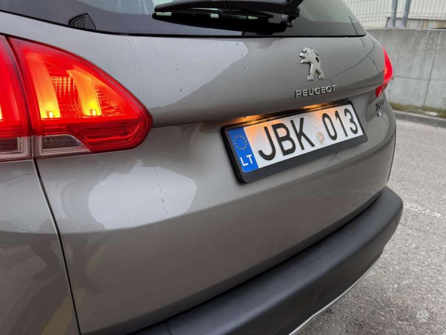 Brūns Peugeot 2008 2014 Viļņa, ar dzinēja tilpumu 1.56 L un nobraukumu 124 tūkst. km par 5500 €, foto 11 vietnē AUTOMOTO.COM.LV