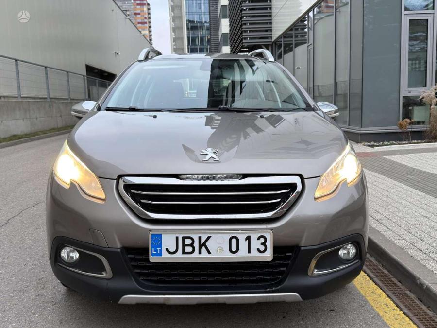 Brūns Peugeot 2008 2014 Viļņa, ar dzinēja tilpumu 1.56 L un nobraukumu 124 tūkst. km par 5500 €, foto 14 vietnē AUTOMOTO.COM.LV
