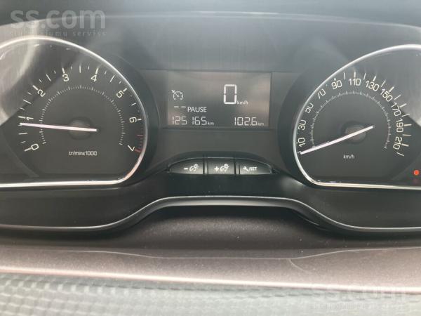 Brown Peugeot 2008 2014 in Talsi, with an engine capacity of 1.20 L and mileage of 125 thousand km for 5999 €, photo 9 on AUTOMOTO.COM.LV