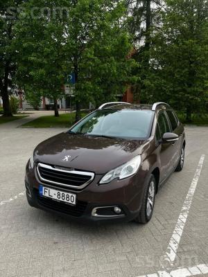 Brūns Peugeot 2008 2014 Ogre, ar dzinēja tilpumu 1.60 L un nobraukumu 285 tūkst. km par 4250 €, foto  vietnē AUTOMOTO.COM.LV
