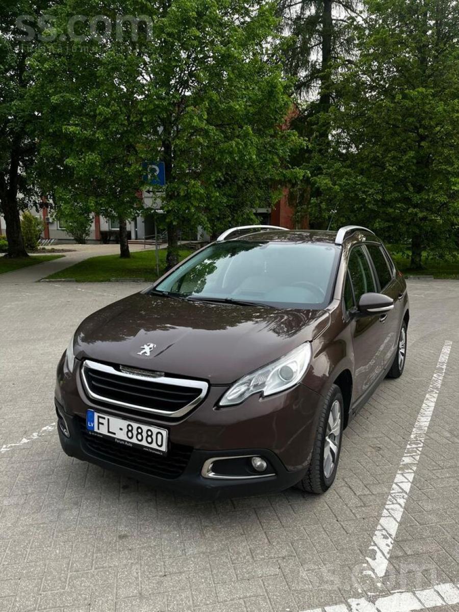 Brūns Peugeot 2008 2014 Ogre, ar dzinēja tilpumu 1.60 L un nobraukumu 285 tūkst. km par 4250 €, foto 1 vietnē AUTOMOTO.COM.LV