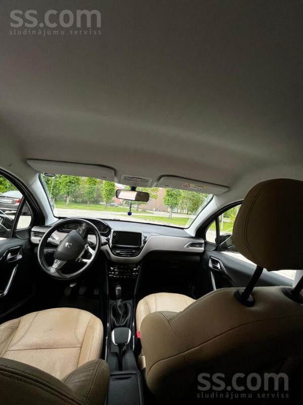Brown Peugeot 2008 2014 in Ogre, with an engine capacity of 1.60 L and mileage of 285 thousand km for 4250 €, photo 6 on AUTOMOTO.COM.LV