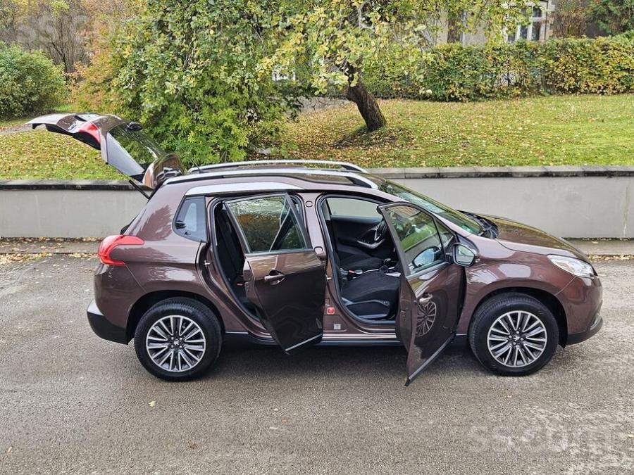 Brown Peugeot 2008 2014 in Jekabpils, with an engine capacity of 1.20 L and mileage of 45 thousand km for 7490 €, photo 25 on AUTOMOTO.COM.LV