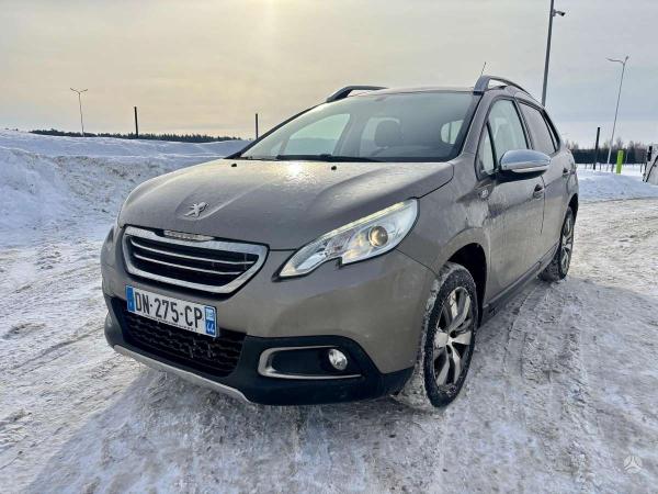Brūns Peugeot 2008 2015 Tauragė, ar dzinēja tilpumu 1.20 L un nobraukumu 180 tūkst. km par 3600 €, foto 3 vietnē AUTOMOTO.COM.LV