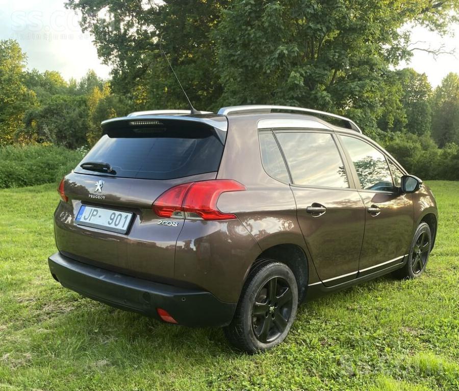 Brūns Peugeot 2008 2015 Rīga, ar dzinēja tilpumu 1.20 L un nobraukumu 154 tūkst. km par 5200 €, foto 3 vietnē AUTOMOTO.COM.LV