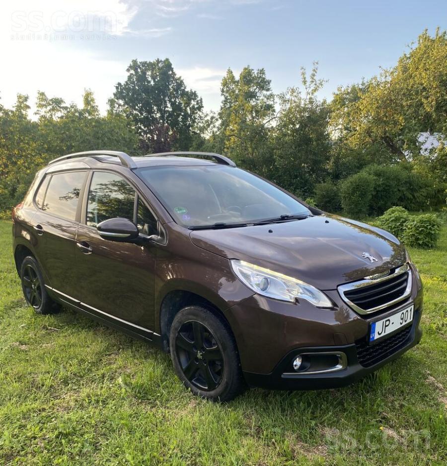 Brūns Peugeot 2008 2015 Rīga, ar dzinēja tilpumu 1.20 L un nobraukumu 154 tūkst. km par 5200 €, foto 5 vietnē AUTOMOTO.COM.LV
