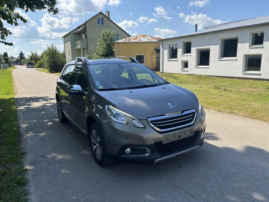 Brown Peugeot 2008 2016 in Jurbarkas, with an engine capacity of 1.56 L and mileage of 182 thousand km for 6200 €, photo 1 on AUTOMOTO.COM.LV