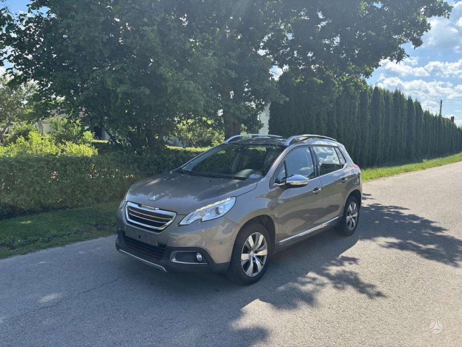Brown Peugeot 2008 2016 in Jurbarkas, with an engine capacity of 1.56 L and mileage of 182 thousand km for 6200 €, photo 4 on AUTOMOTO.COM.LV