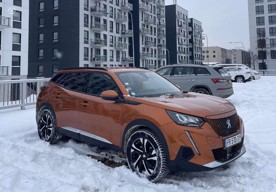 Brown Peugeot 2008 2020 in Vilnius, with an engine capacity of 0.00 L and mileage of 54 thousand km for 15125 €, photo 1 on AUTOMOTO.COM.LV