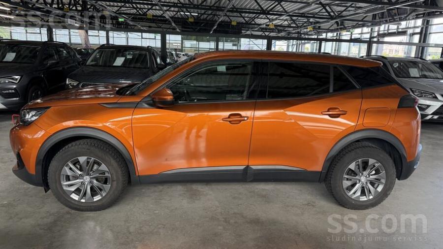 Brown Peugeot 2008 2021 in Riga, with an engine capacity of 1.20 L and mileage of 48 thousand km for 14500 €, photo 3 on AUTOMOTO.COM.LV