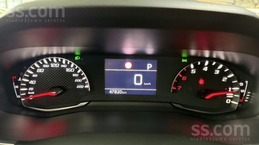 Brown Peugeot 2008 2021 in Riga, with an engine capacity of 1.20 L and mileage of 48 thousand km for 14500 €, photo 20 on AUTOMOTO.COM.LV