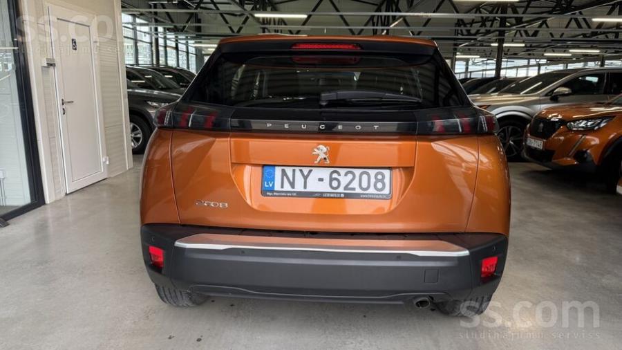 Brūns Peugeot 2008 2021 Rīga, ar dzinēja tilpumu 1.20 L un nobraukumu 95 tūkst. km par 11900 €, foto 5 vietnē AUTOMOTO.COM.LV