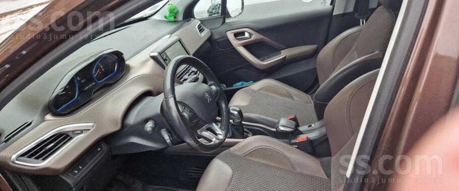 Brown Peugeot 2008 2013 in Daugavpils, with an engine capacity of 1.60 L and mileage of 130 thousand km for 5000 €, photo 3 on AUTOMOTO.COM.LV
