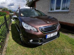 Brown Peugeot 2008 2013 in Daugavpils, with an engine capacity of 1.60 L and mileage of 130 thousand km for 5000 €, photo 8 on AUTOMOTO.COM.LV