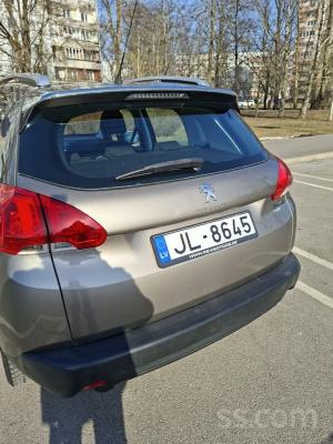 Brown Peugeot 2008 2014 in Riga, with an engine capacity of 1.60 L and mileage of 253 thousand km for 5500 €, photo 11 on AUTOMOTO.COM.LV