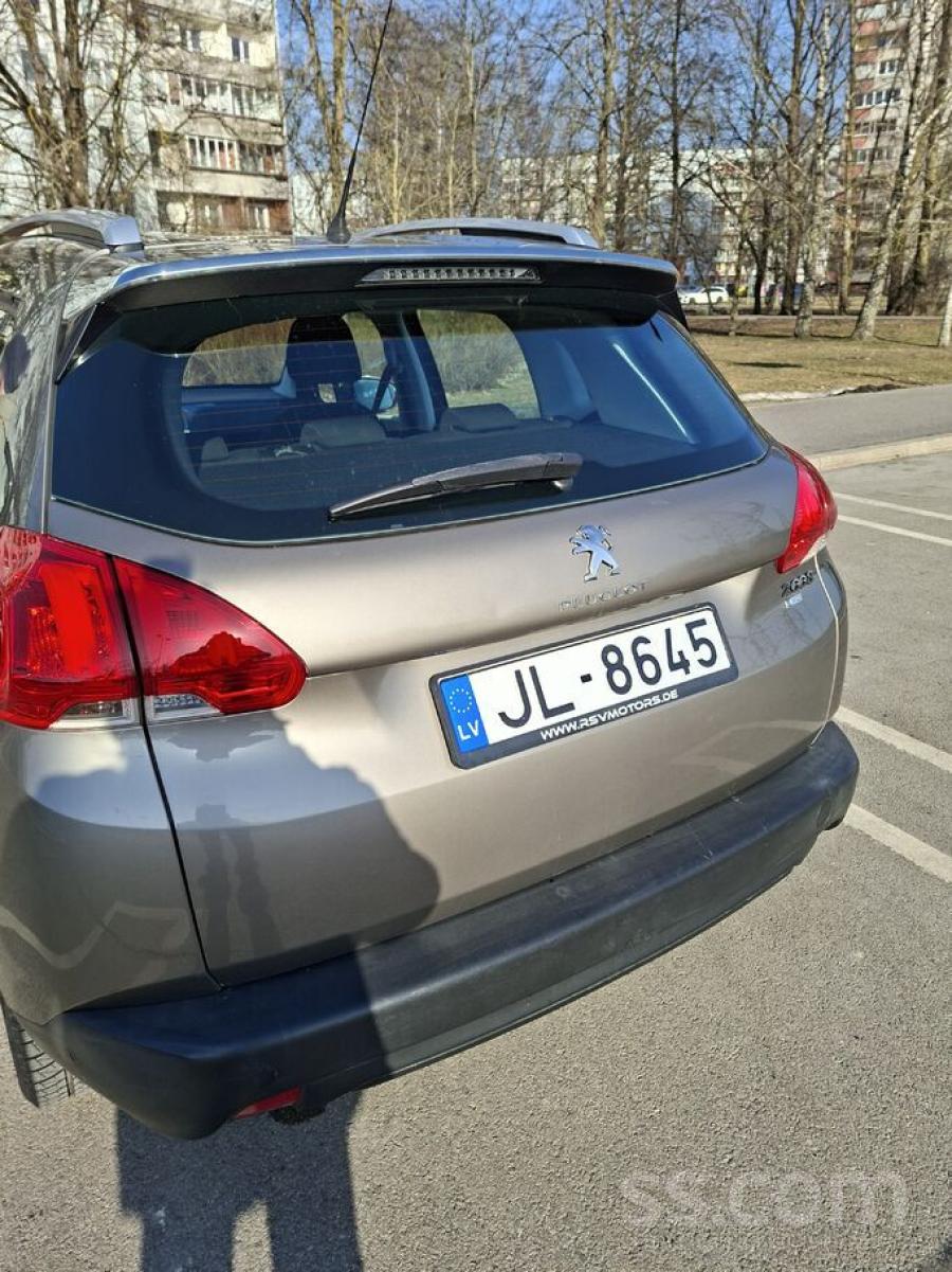 Brown Peugeot 2008 2014 in Riga, with an engine capacity of 1.60 L and mileage of 253 thousand km for 5500 €, photo 11 on AUTOMOTO.COM.LV