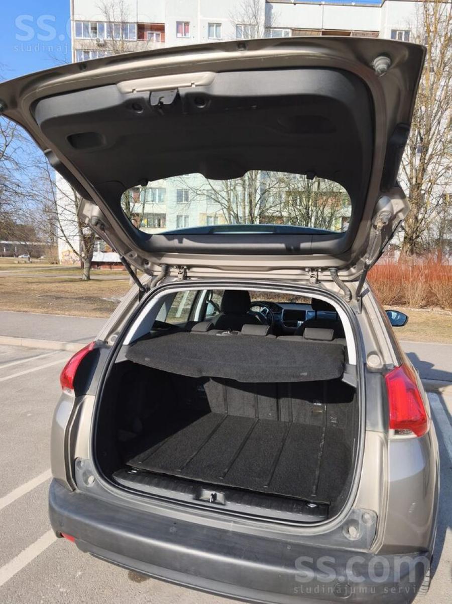 Brown Peugeot 2008 2014 in Riga, with an engine capacity of 1.60 L and mileage of 253 thousand km for 5500 €, photo 14 on AUTOMOTO.COM.LV