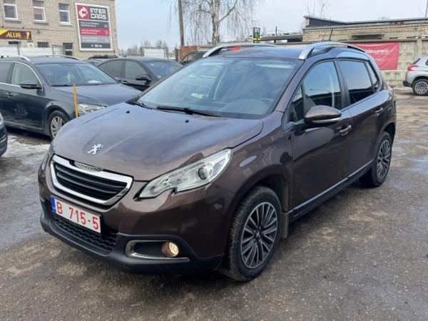Brown Peugeot 2008 2014 in Riga, with an engine capacity of 1.20 L and mileage of 54 thousand km for 7600 €, photo 10 on AUTOMOTO.COM.LV