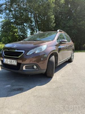 Brown Peugeot 2008 2014 in Bauska, with an engine capacity of 1.20 L and mileage of 236 thousand km for 6200 €, photo  on AUTOMOTO.COM.LV
