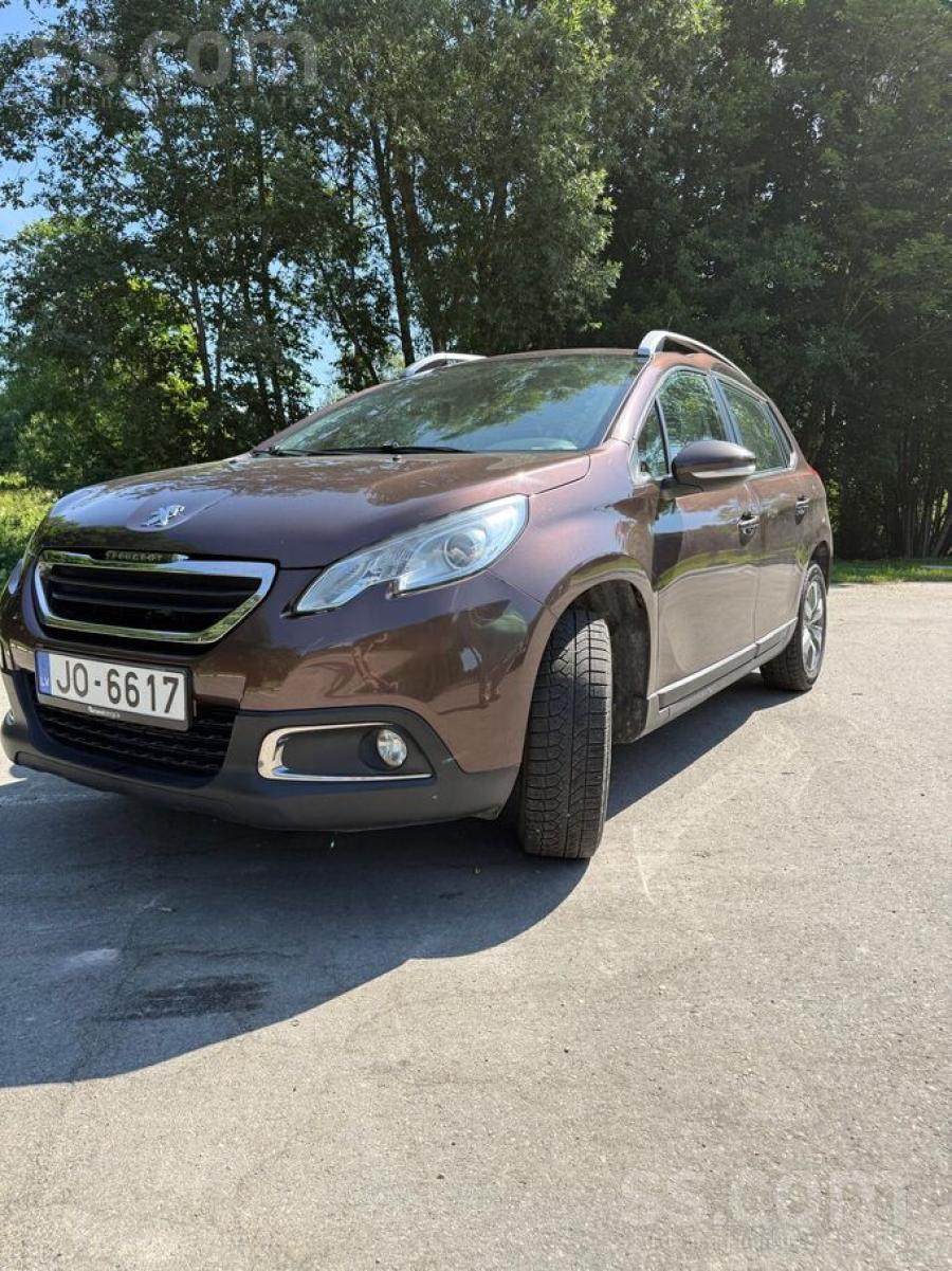 Brown Peugeot 2008 2014 in Bauska, with an engine capacity of 1.20 L and mileage of 236 thousand km for 6200 €, photo 1 on AUTOMOTO.COM.LV