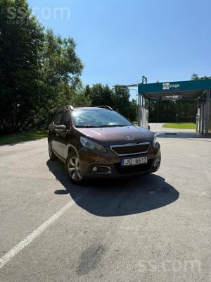Brown Peugeot 2008 2014 in Bauska, with an engine capacity of 1.20 L and mileage of 236 thousand km for 6200 €, photo 4 on AUTOMOTO.COM.LV