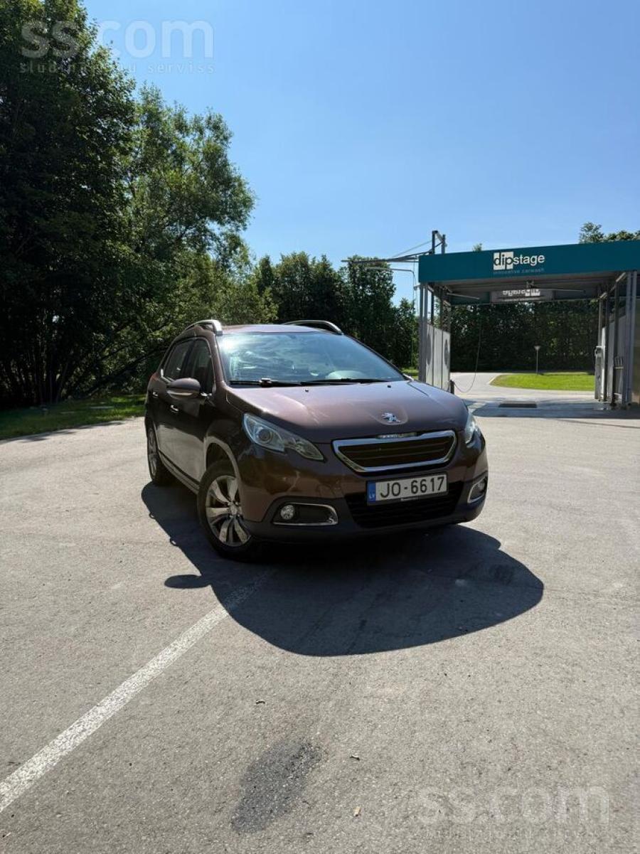Brown Peugeot 2008 2014 in Bauska, with an engine capacity of 1.20 L and mileage of 236 thousand km for 6200 €, photo 4 on AUTOMOTO.COM.LV
